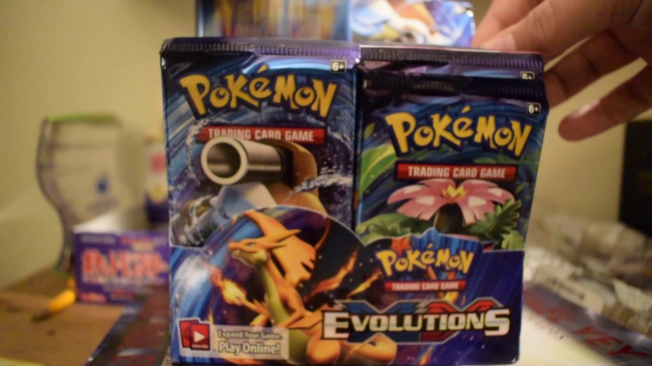 OPENING A EVOLUTIONS/BOOSTER BOX /PART 1 - YouTube