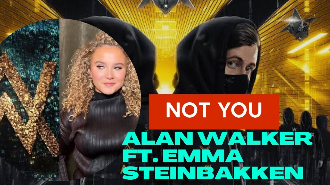 Not You - Alan Walker Feat Emma Steinbakken ) || Lirik dan terjemahan # ...