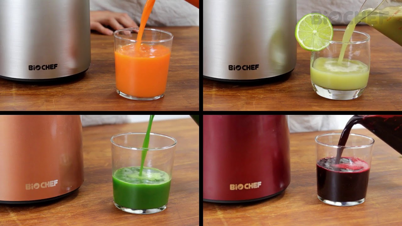 QUANTUM - Biochef's Fastest, Slow Whole Juicer - YouTube