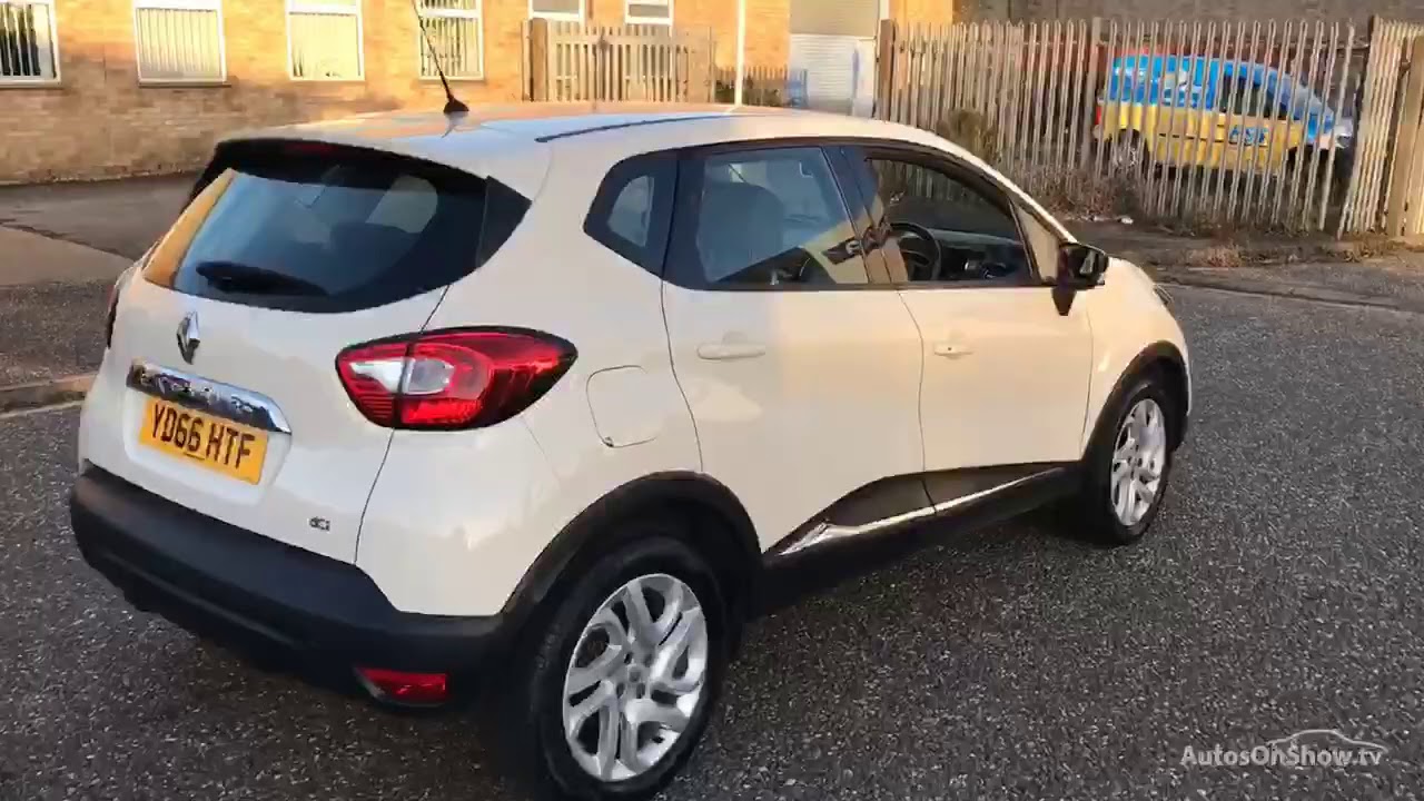 YD66HTF RENAULT CAPTUR DYNAMIQUE NAV DCI CREAM 2016, MC Glyn Hopkin ...