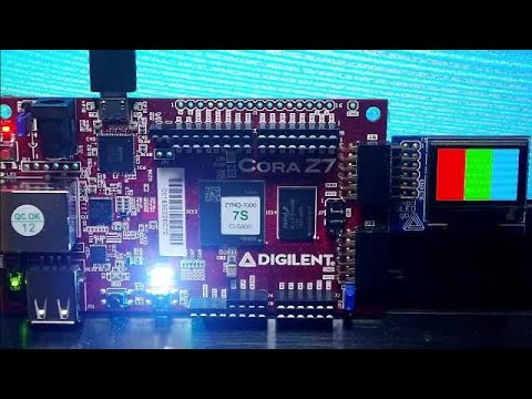 Xilinx FPGA SoC Tutorial（Cora z7-07s／Pmod OLEDrgb） - YouTube
