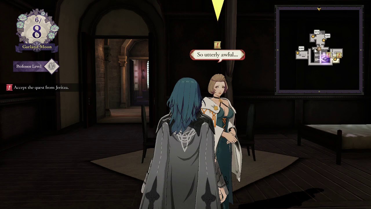 Fire Emblem Three Houses Get Faculty Training From Manuela - YouTube