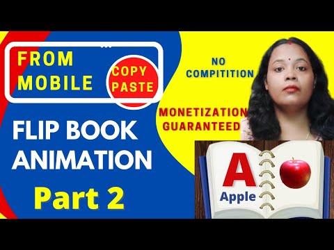 Flip book animation part 2 | How to make Flip book video animation ...