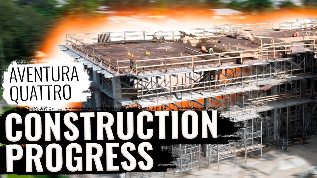 Aventura Construction Progress From Ground to Fourth Floor! - YouTube