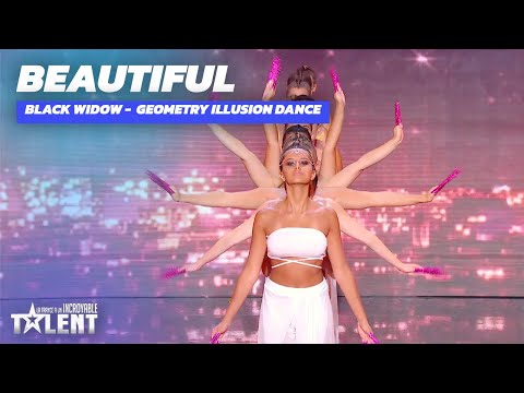 Look at this HYPNOTIC dance - BLACK WIDOW - France's Got Talent 2021