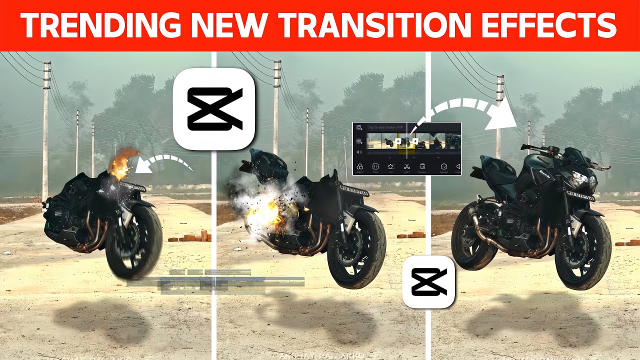 TRANSFORMER TRANSITION TRENDING BIKE REELS VIDEO TUTORIAL - CAPCUT | CAPCUT TRENDING VIDEO ...
