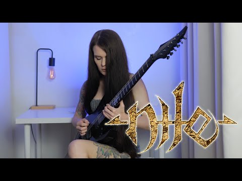 NILE - Sarcophagus (guitar cover by Elena Verrier)
