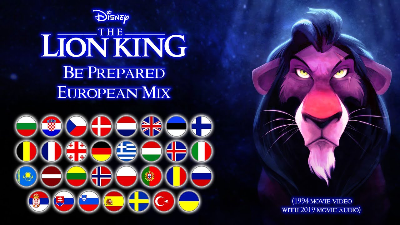 Lion King Be Prepared Danish