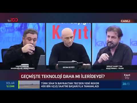 TV  100  Ertan Özyiğit ile Kayıt Dışı 30 Sep 2022 Hakan Yedican- SERHST AHMET TAN  Anunnaki
