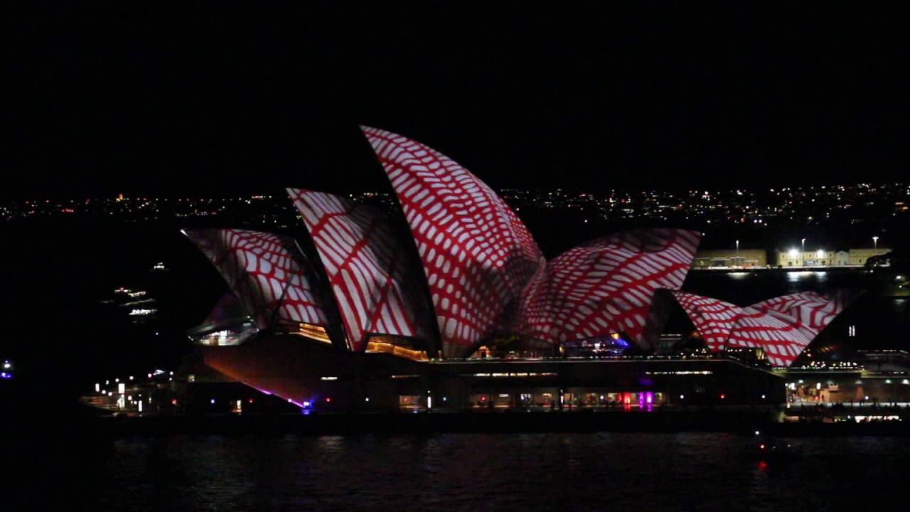'Lighting the Sails: Songlines' - Sydney Opera House - Vivid Sydney ...