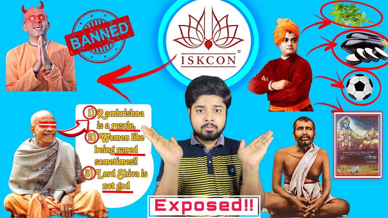 ISKCON is fooling you ! exposed | Swami Vivekananda controversy #iskcon ...