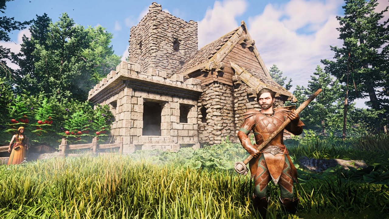 MORE BASE BUILDING - ENSHROUDED - Like Valheim! | NEW Open-World ...