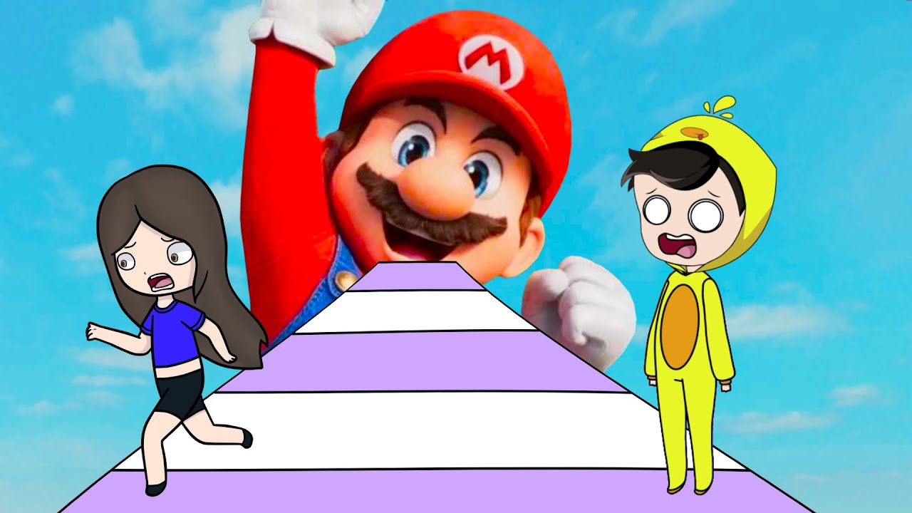 Melina y Pato Loco Escapan de Super Mario Bros la Pelicula en Roblox ...