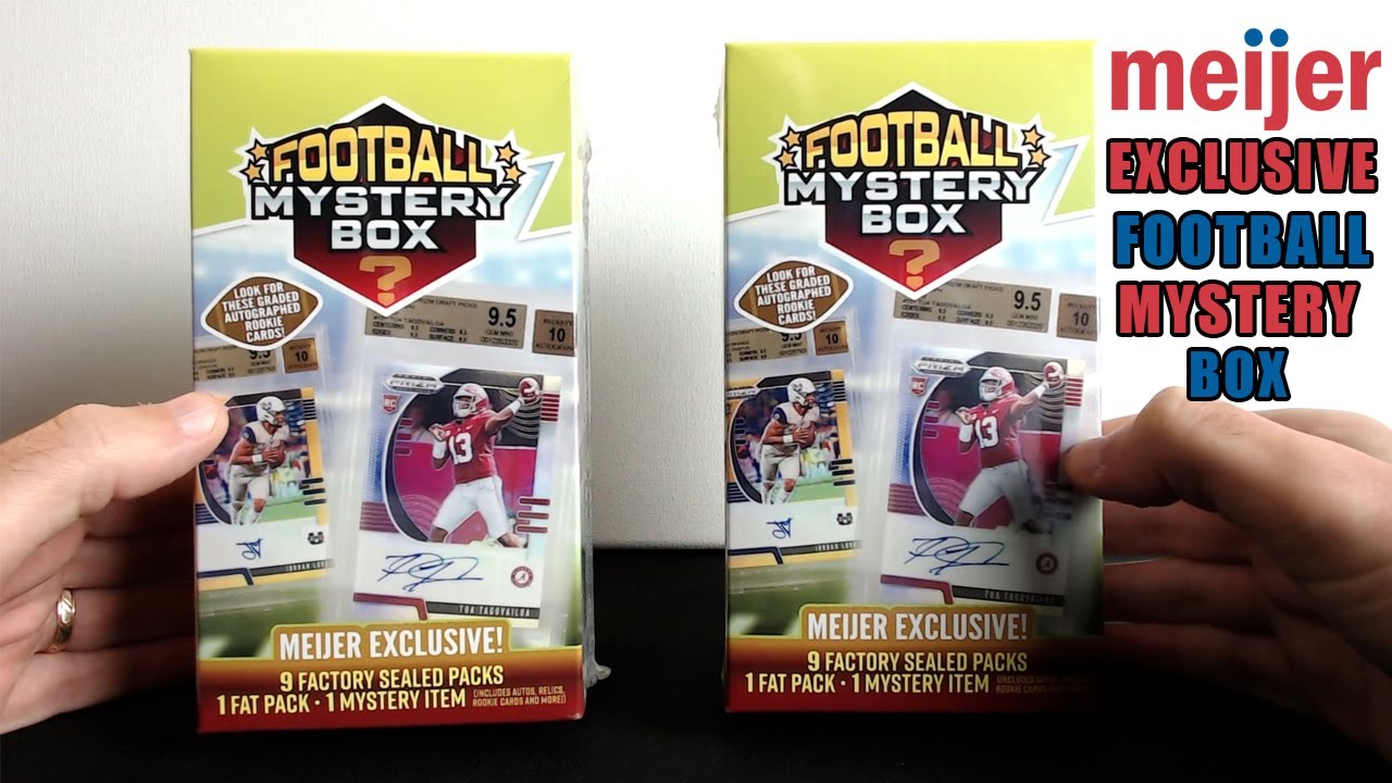 2 X MEIJER EXCLUSIVE FOOTBALL MYSTERY BOX BREAK/REVIEW / IS IT WORTH 25 ...