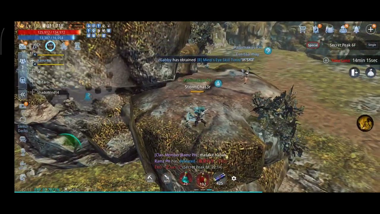 #Mir4 #F2P PHR(3) vs (4)HOF - YouTube