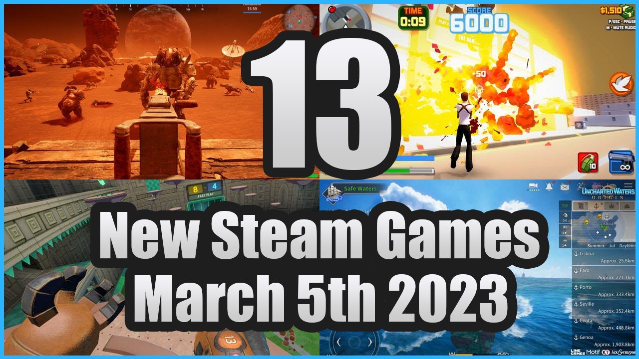 New Steam Games March 5th 2023 - YouTube