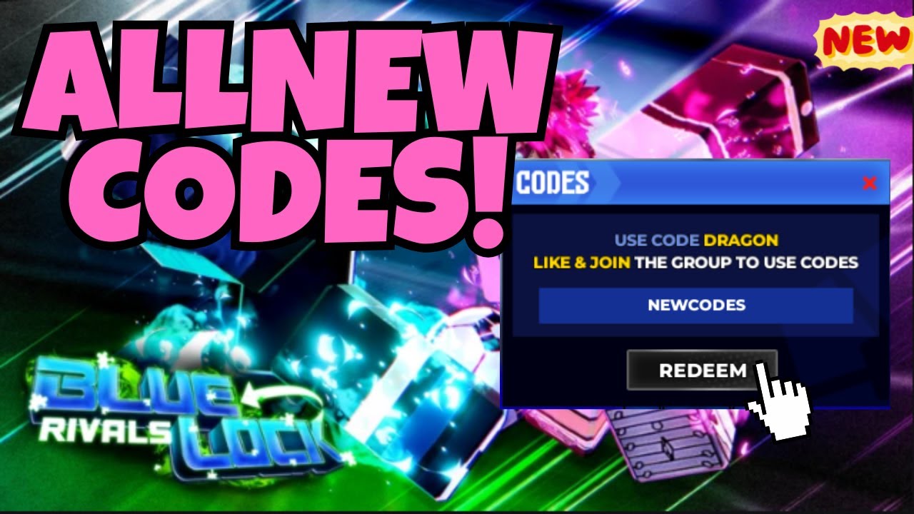 NEW BLUE LOCK RIVAL CODES!! | Roblox Blue Lock Rivals - YouTube
