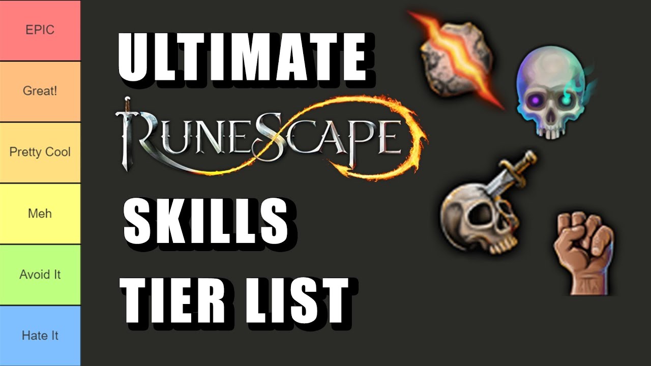 Exploring RuneScape 3 Skills: My Personal Tier List & Ranking! - YouTube