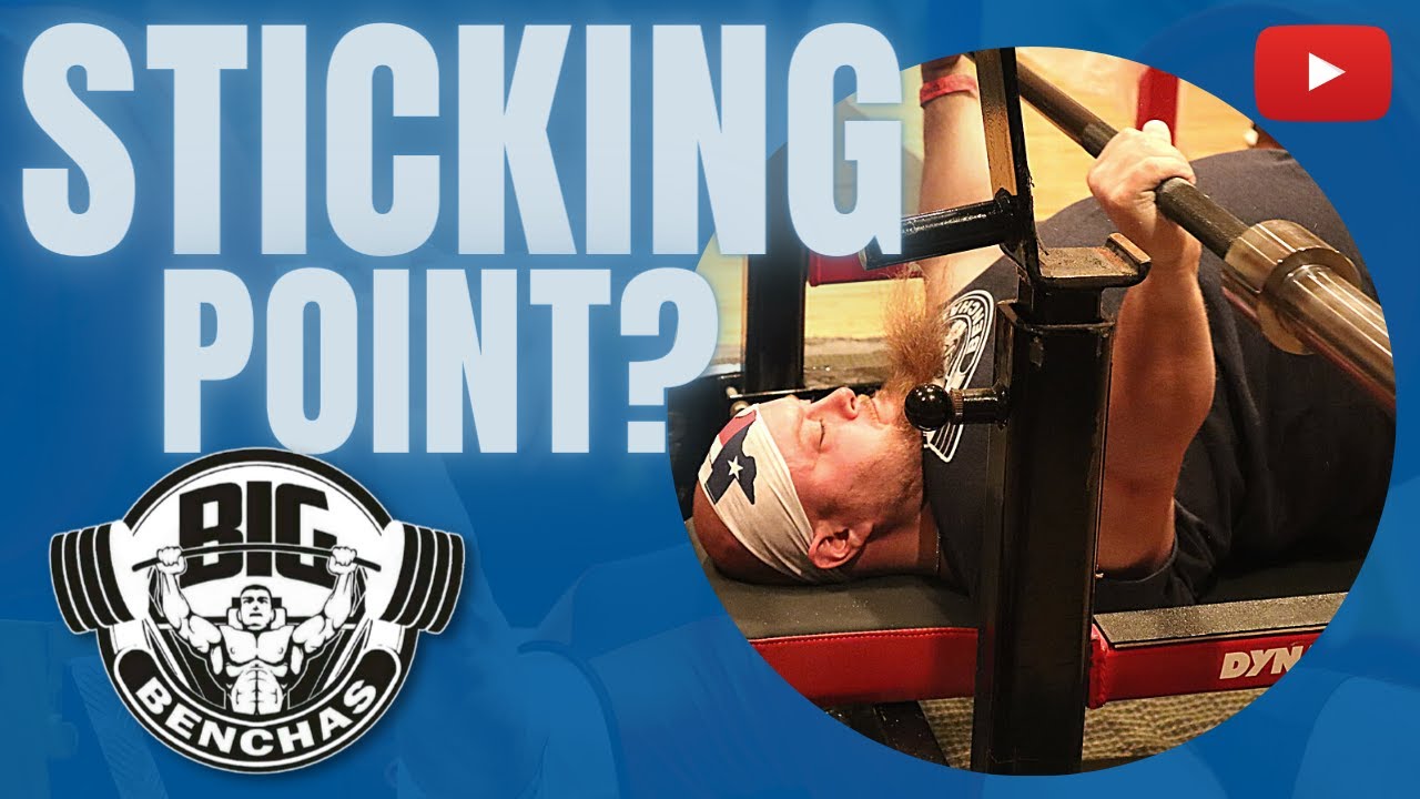 The REAL Reason You Have A Sticking Point In Your Bench Press - YouTube