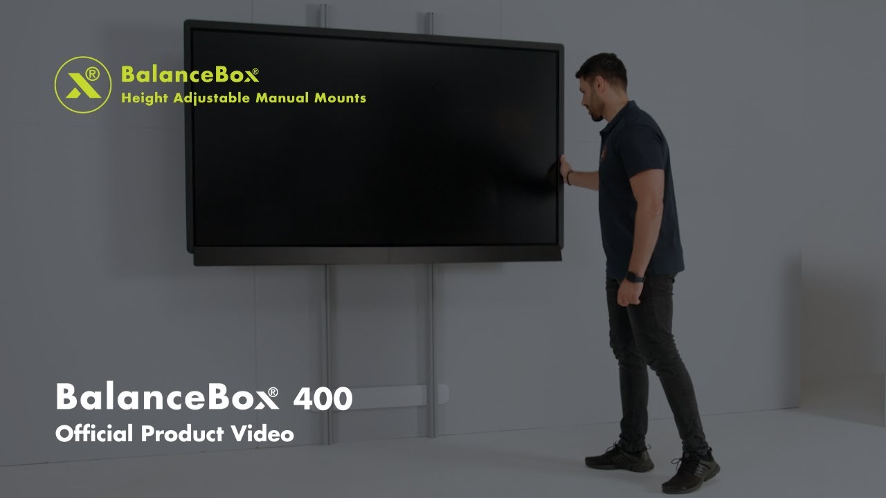 Height Adjustable Mounts - Product Video - BalanceBox® 400 Wall ...