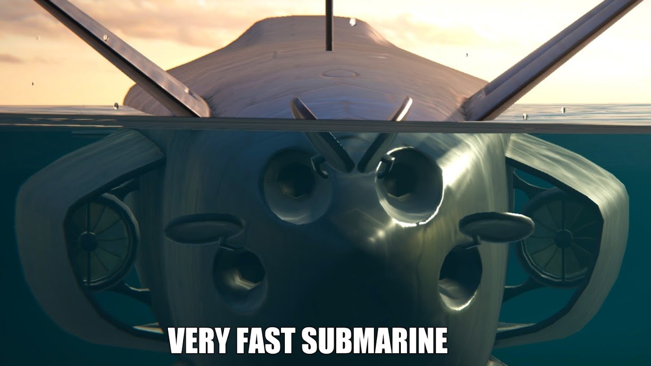 SMX-31 | the fastest submarine in modern warships - YouTube