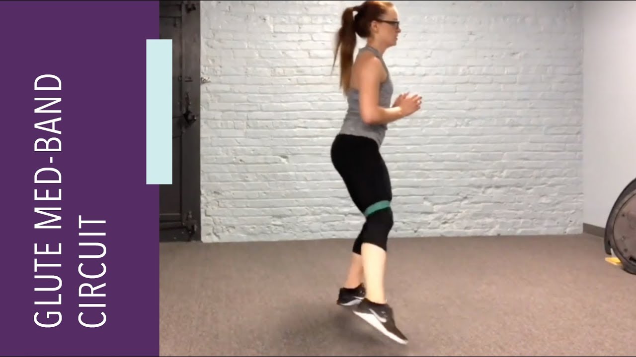 Glute-Med Circuit with Mini Band - YouTube