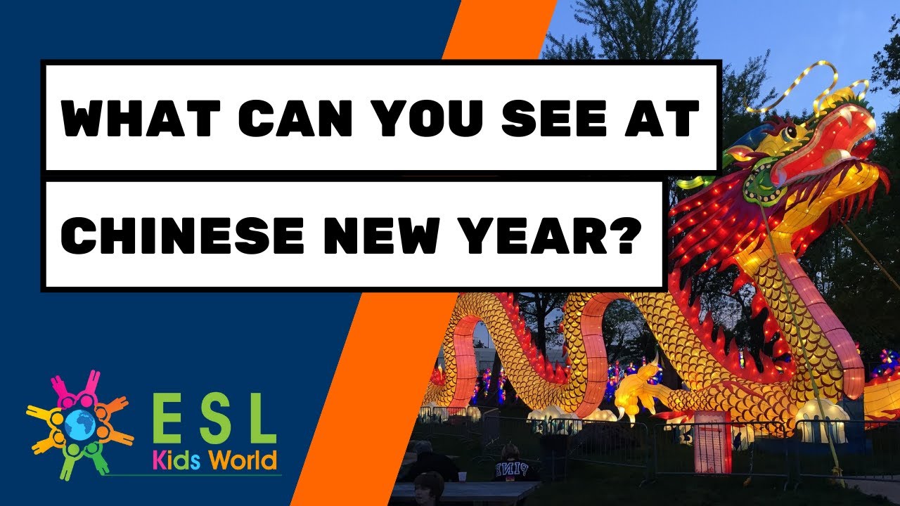 🧧What Can You See at Chinese New Year? | CNY Words for Kids - YouTube