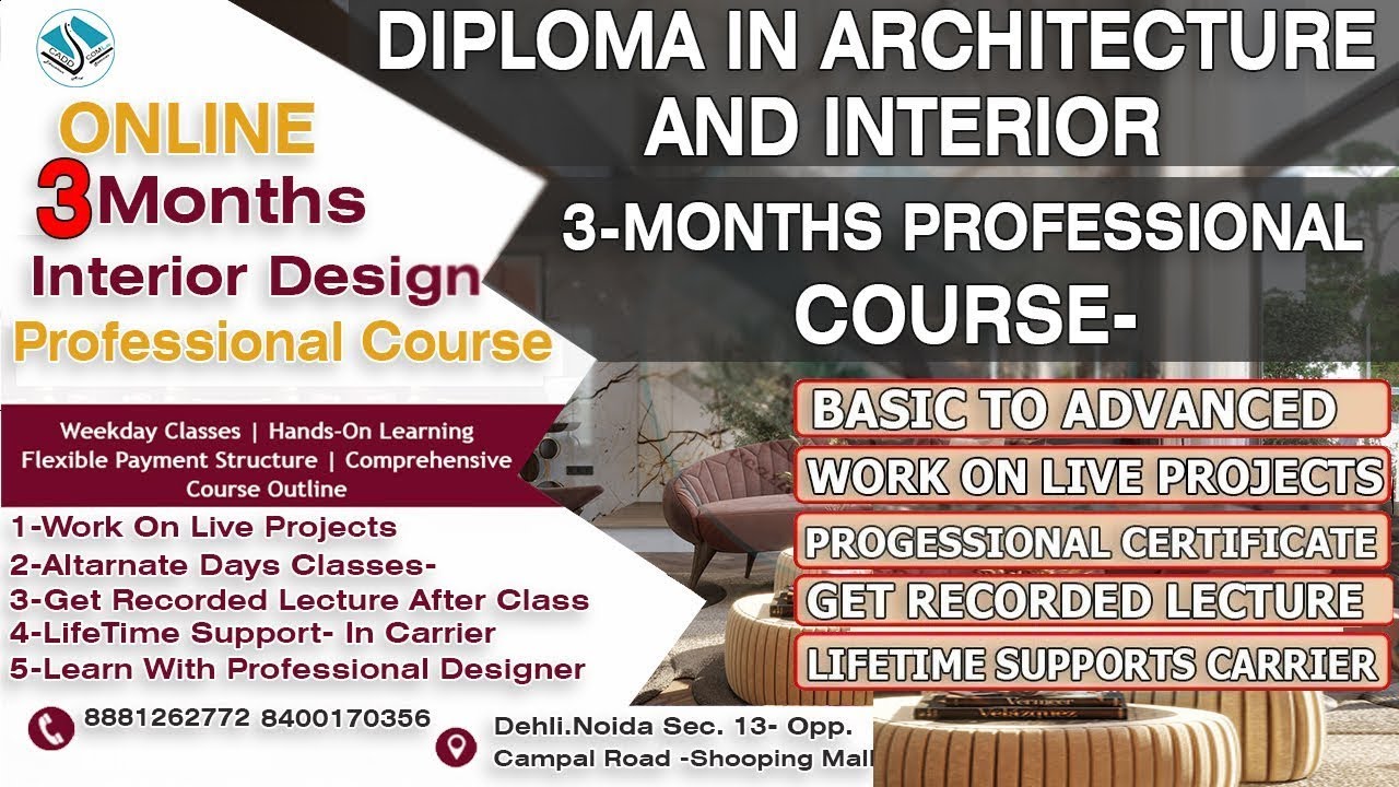 3 MONTHS +6 MONTHS + ONE YEAR DIPLOMA COURSES AVAILABLE- IN BEST PRICE ...