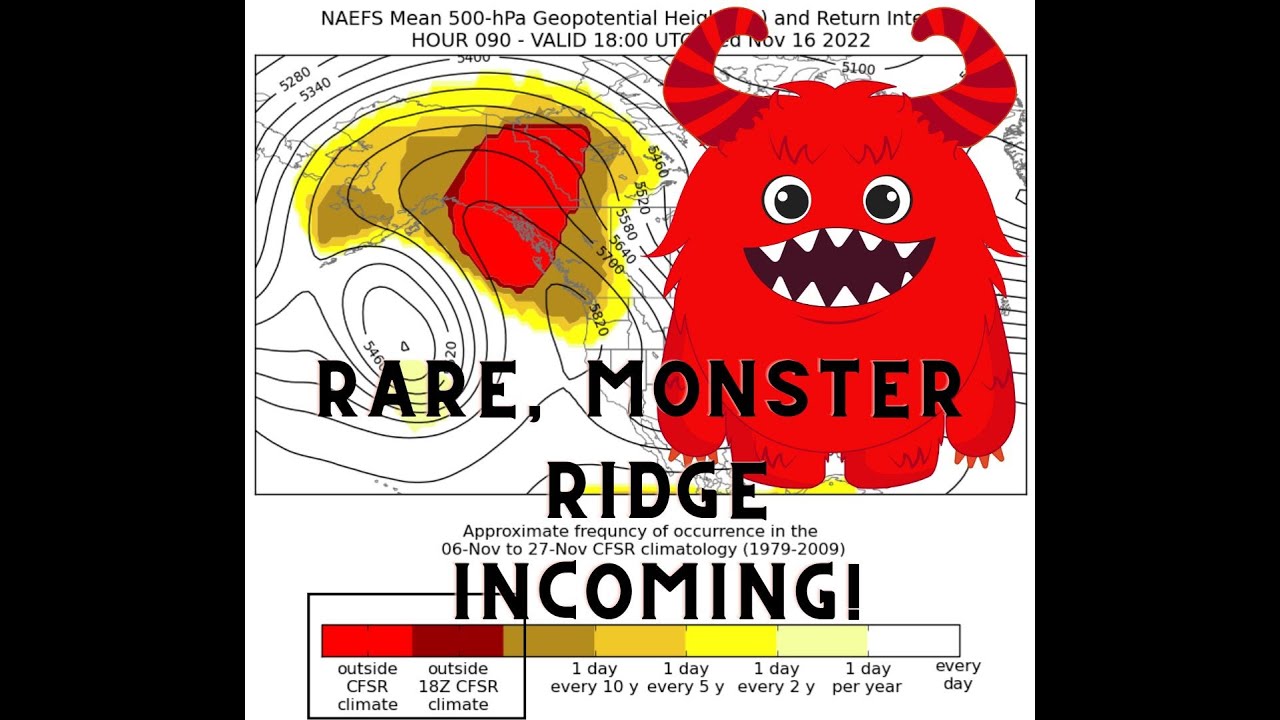 Unusual/Monster Ridge for the Pacific NW! - YouTube