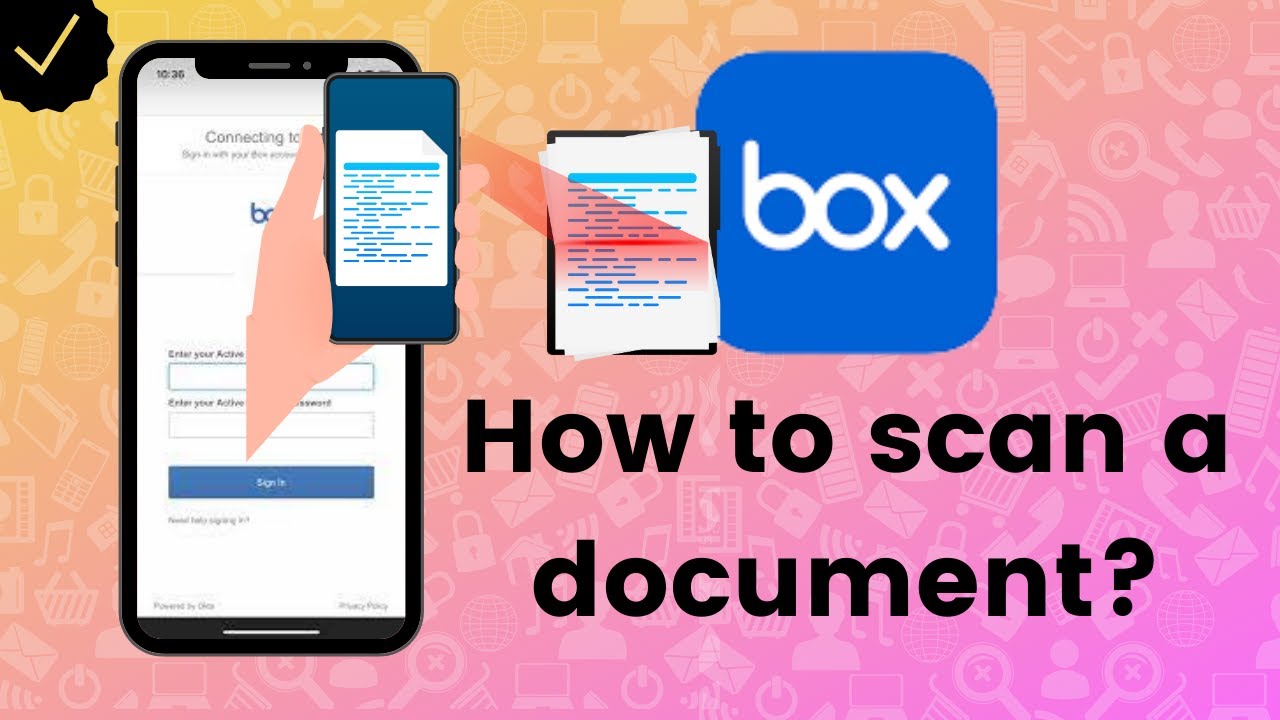 How To Scan A Document On Box YouTube How To Scan A Document On Box YouTube