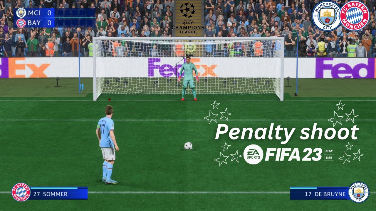 Machester City vs FC Bayern UEFA Champions League Penalty shoot - YouTube