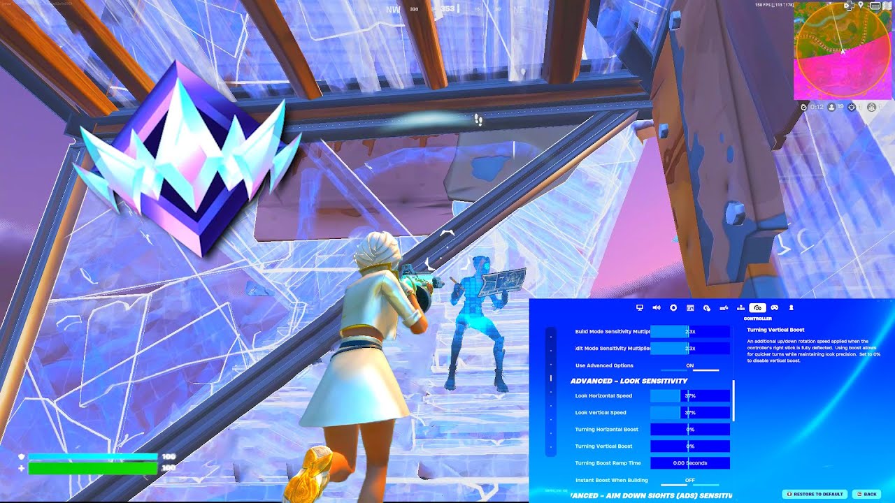 New *BEST* Controller Fortnite Settings/Sensitivity LINEAR *AIMBOT ...