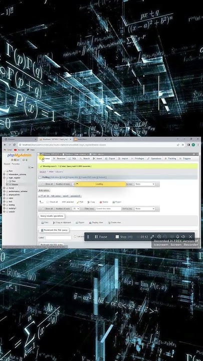 Login and Register Form with PHP code and connect to MYSQL database ...