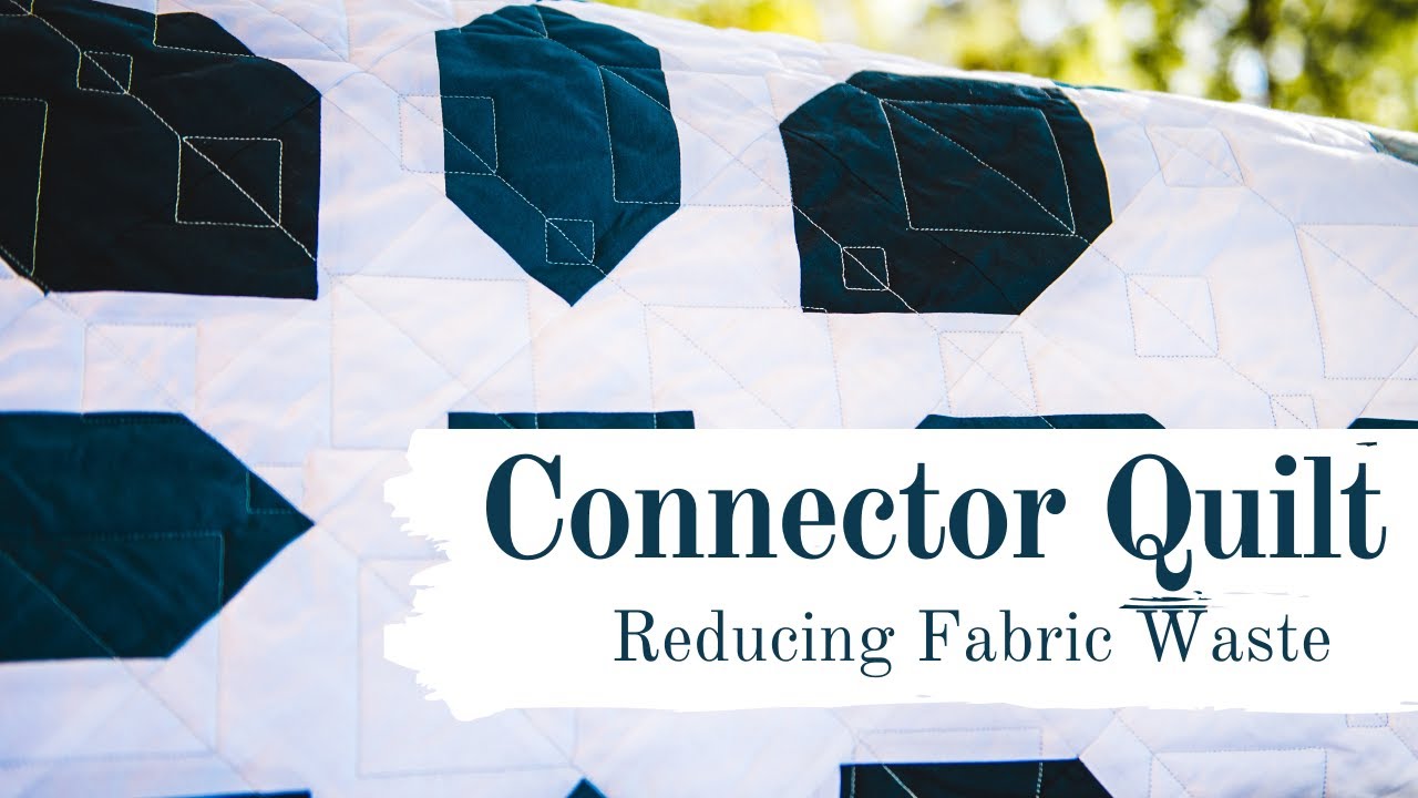 No-Waste Quilt Blocks for the Connector Quilt Pattern - YouTube