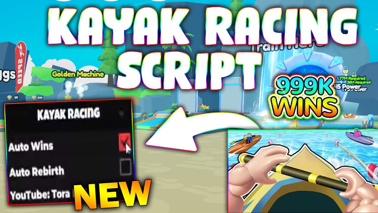 *NEW* Kayak Racing Script (PASTEBIN 2025) (AUTO WINS , AUTO REBIRTH ) - YouTube