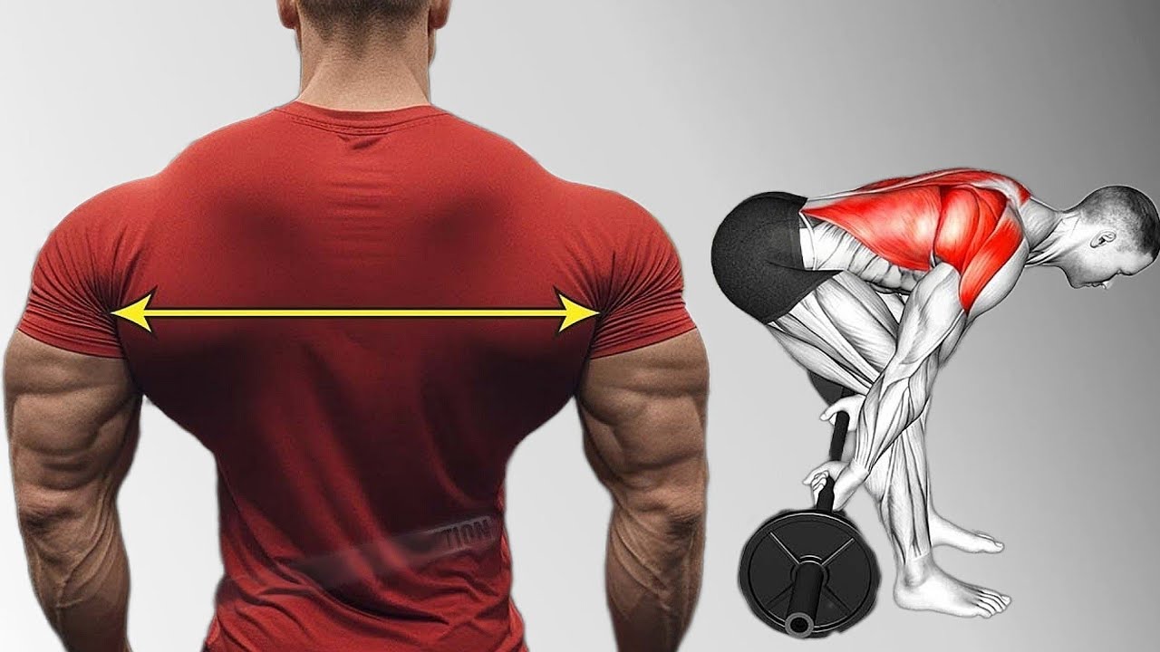 11 Best Exercises for Back Muscle Growth Workout - YouTube
