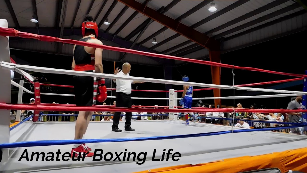 Alex Ramos VS Ryan Monte Pelea de Boxeo Aficionado Masculino Amateur ...