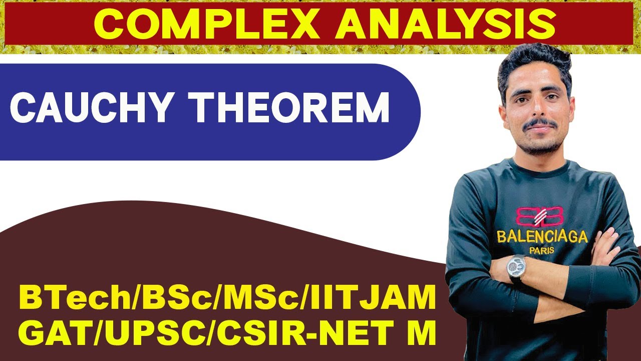 Complex Analysis|| Cauchy theorem for Analytic Function and Cauchy ...