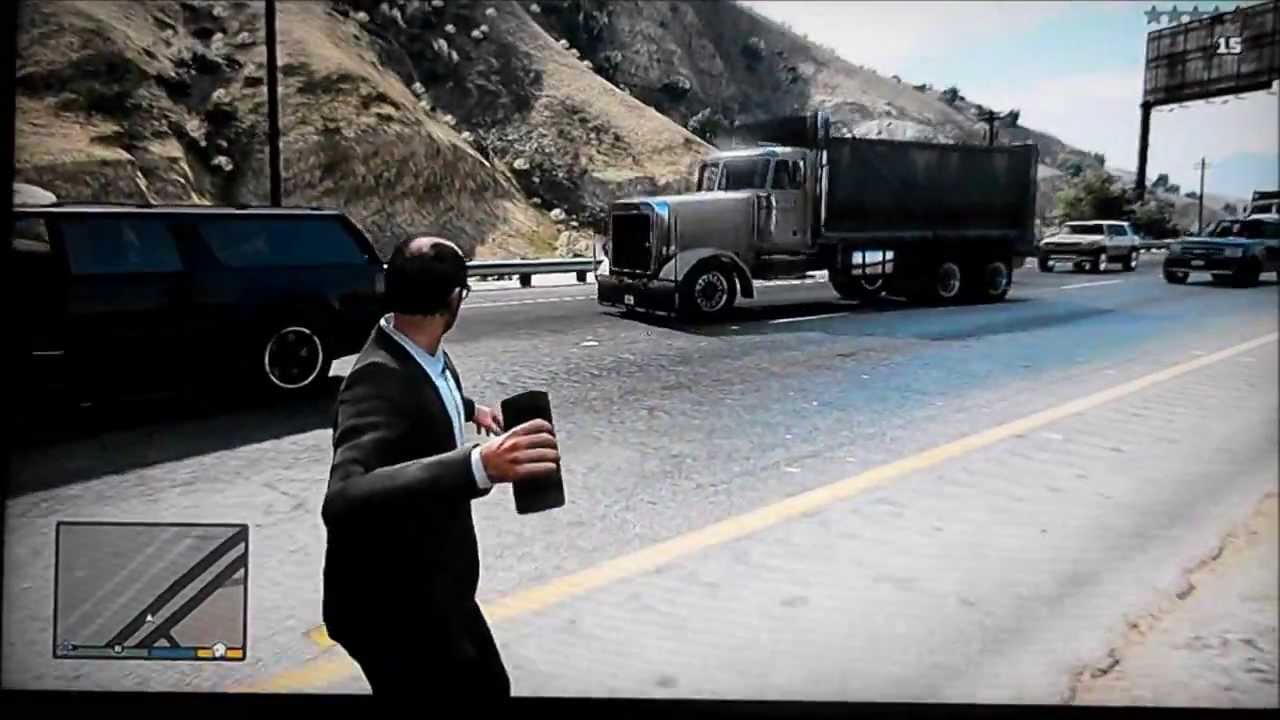 GTA 5 Bombes collantes #4 - YouTube