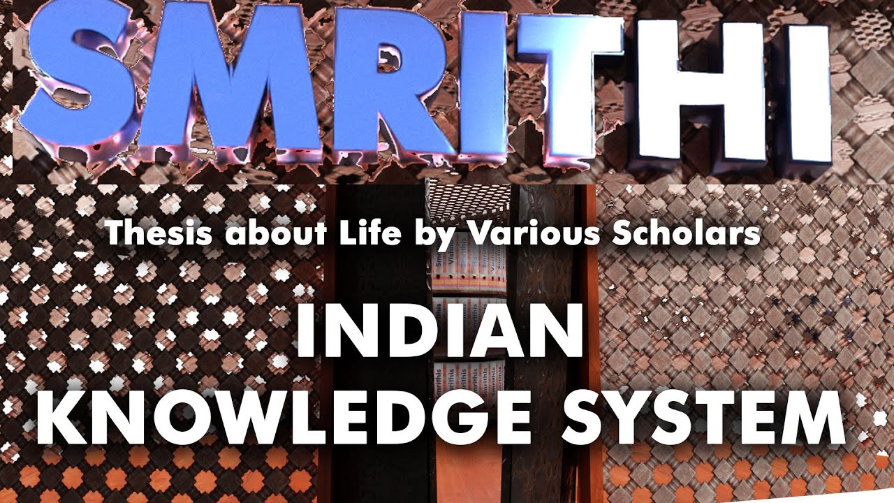 13_68 ENG Indian Knowledge System 2 Smrithi - YouTube