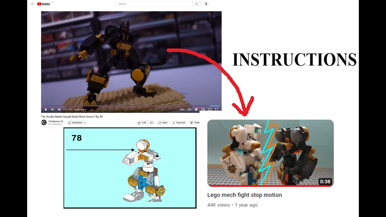 How to make the mechs from my videos - YouTube