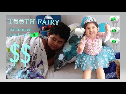 TOOTH FAIRY TRADE $ | BECOMING ELSA - YouTube