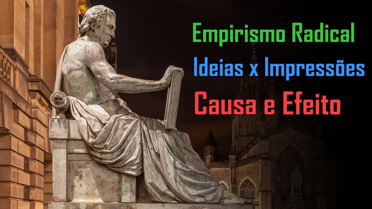 David Hume: Empirismo, Causalidade, Impressões e ideias - YouTube