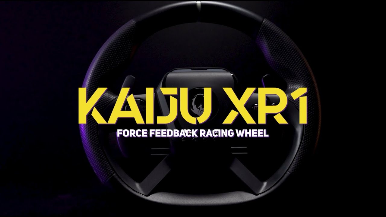 Force Feedback Racing Wheel | Ryunix Kaiju XR1 - YouTube