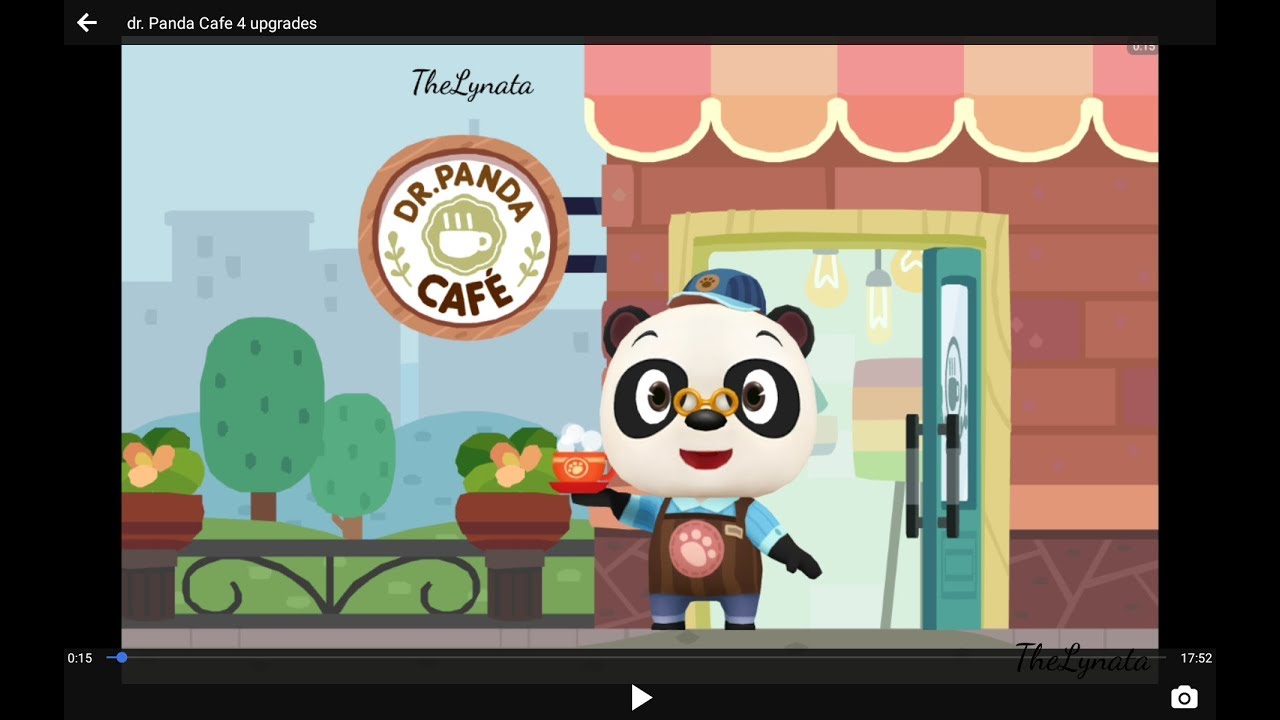 Dr. Panda Cafe/ Cooking games for kids/ So sweet !!! - YouTube