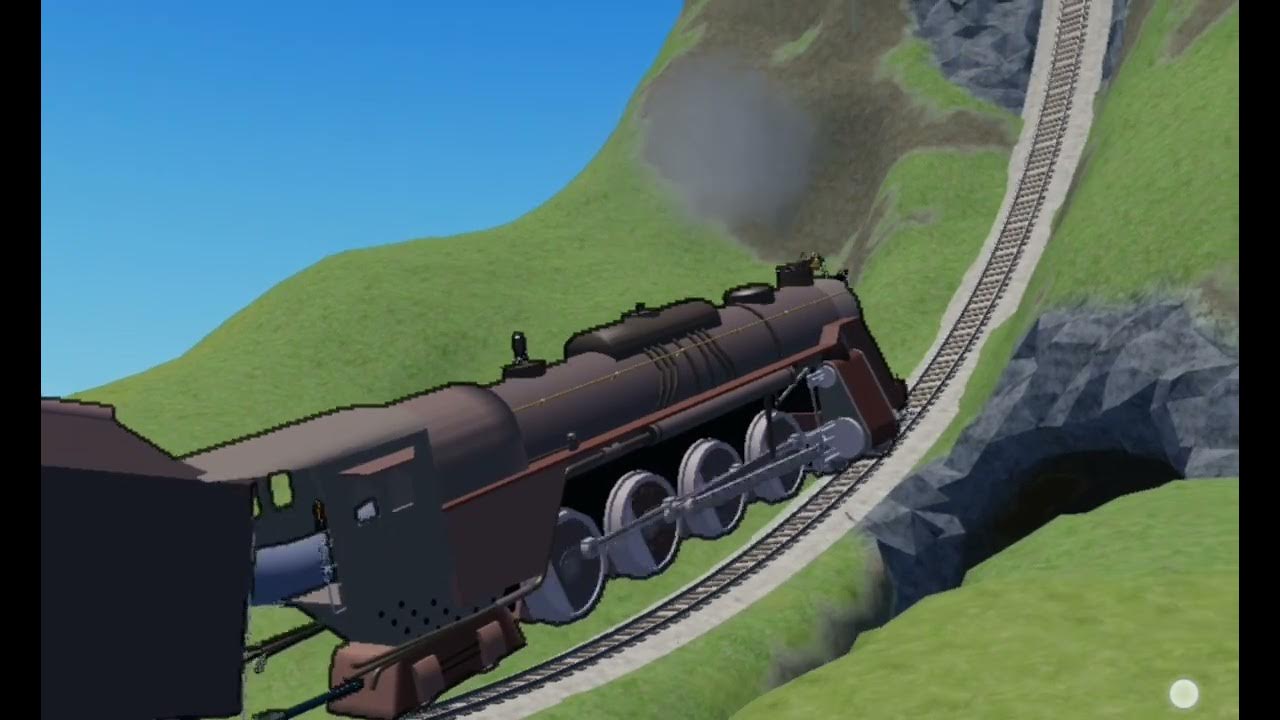 The Brave Locomotive: Samson trying to climb the hill again - YouTube