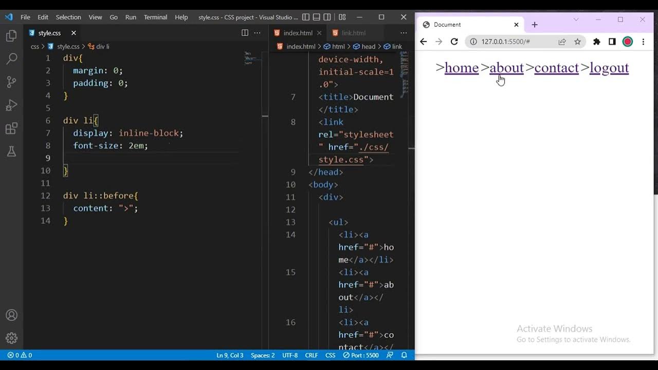 CSS Breadcrumbs @EMECHICODE - YouTube