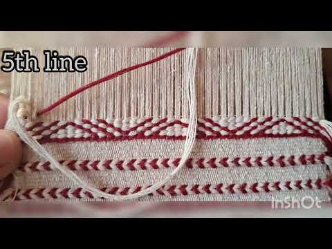 CHEPAN KIRIP || How to embroider on a chepan for Beginners || PHIRTHAK  #KarbiTraditionalMotif