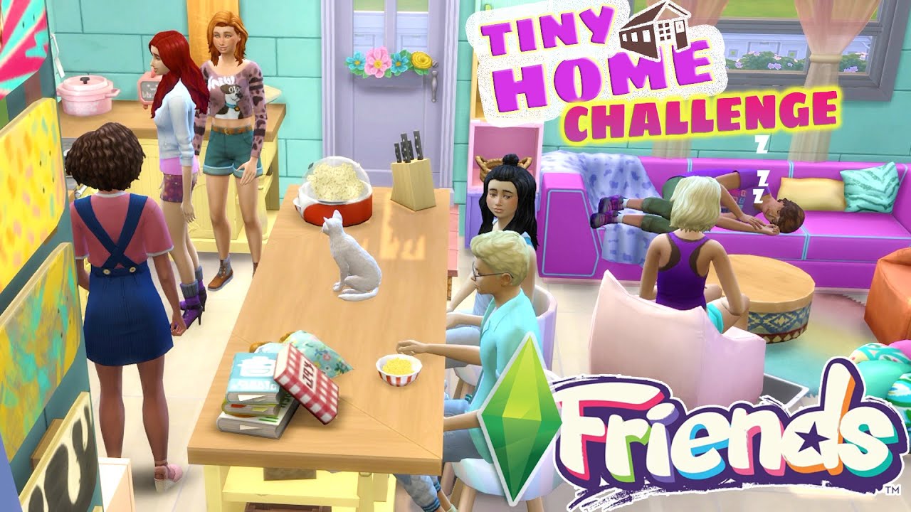 First 24 hrs in a tiny home, everything is fiiiiiine | Sims 4 Lego ...