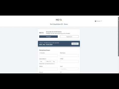 #7 – Termine buchen / No-Q Software - YouTube